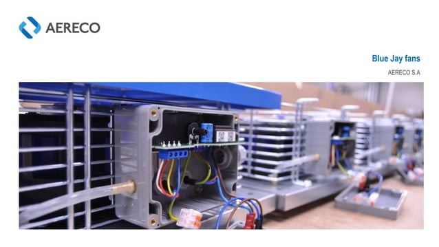 Portfolio overview - Blue Jay Fans - Aereco | PPT