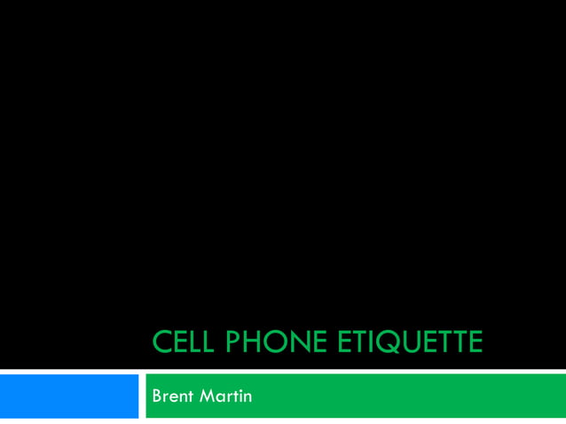 Cell Phone Powerpoint | PPT | Smartphones | Consumer Electronics