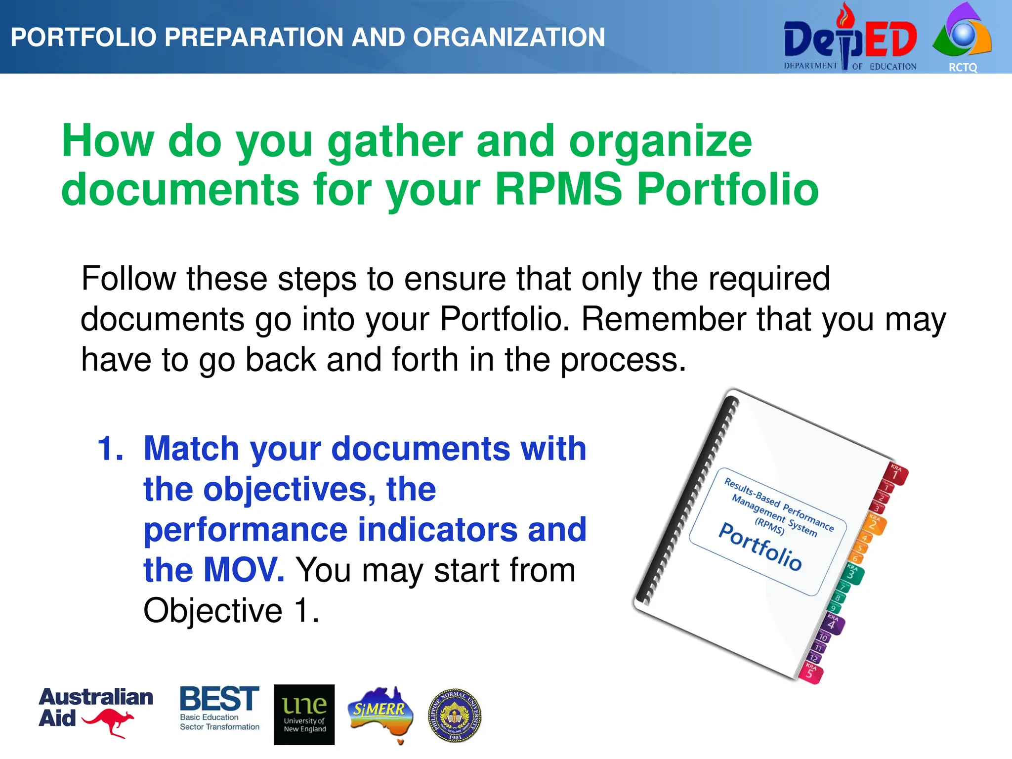 PORTFOLIO PREPARATION AND ORGANIZATION.pptx