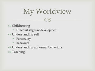 Portfolio presentation | PPT