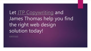 Portfolio presentation | PPT