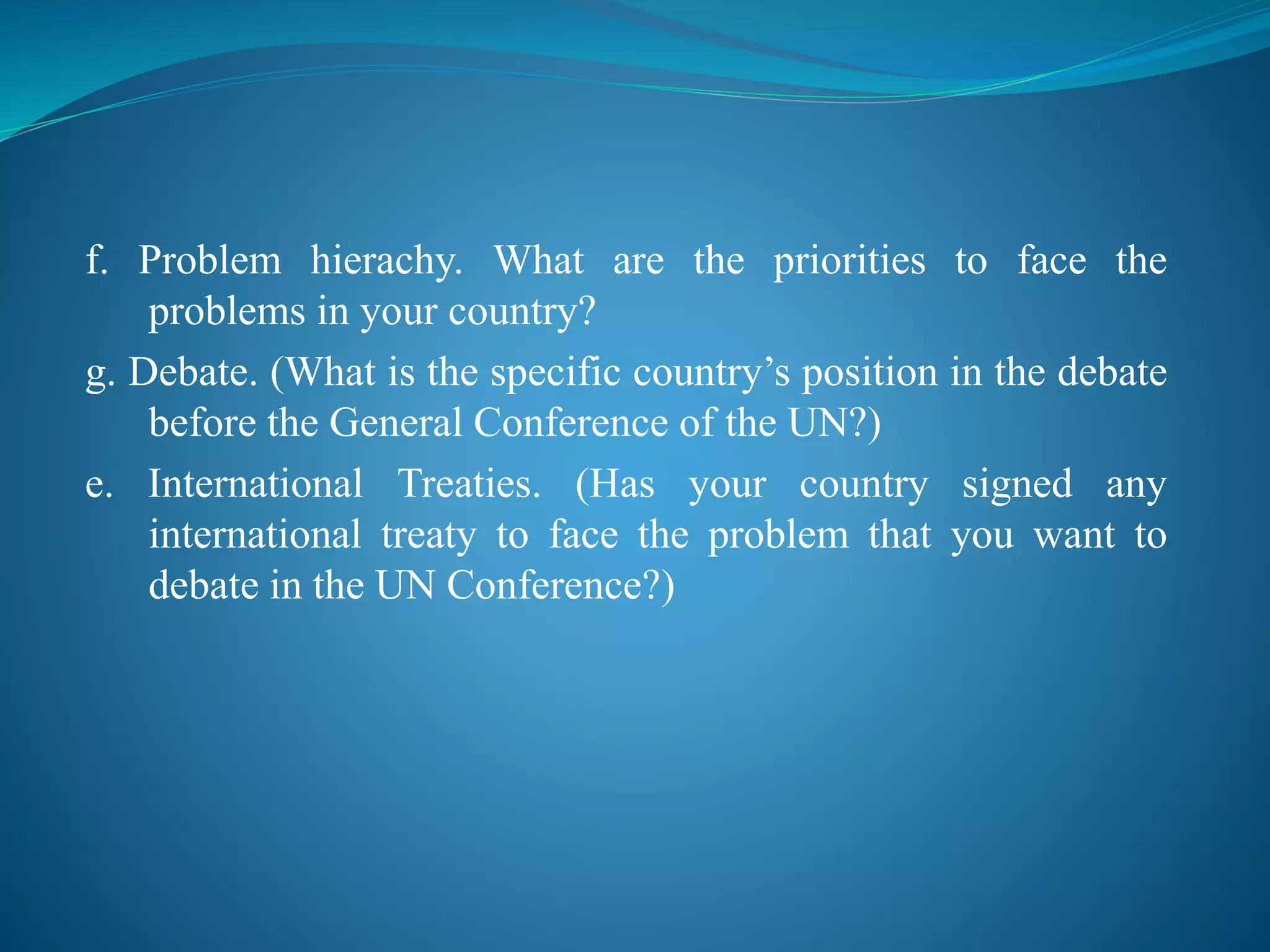 MUN Student Portfolio | PPTX