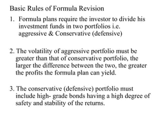 Portfolio Revision | PPTX | Stocks and Bonds | Personal Investing
