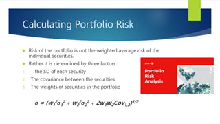 PORTFOLIO RISK ANALYSIS.pptx