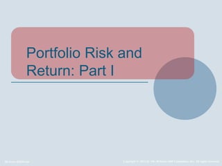 Portfolio Risk & Return Part 1.pptx