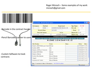 Portfolio Roger Mizrach | PDF