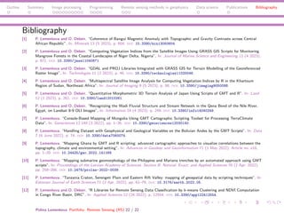 Portfolio in Cartography and Remote Sensing | PPT