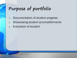 Portfolio Assessment | PPT