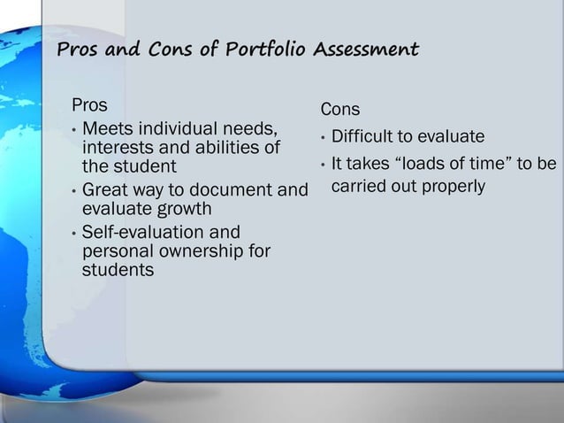 Portfolio Assessment | PPT
