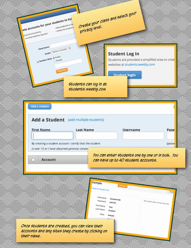 Digital Portfolios Using Weebly | PDF