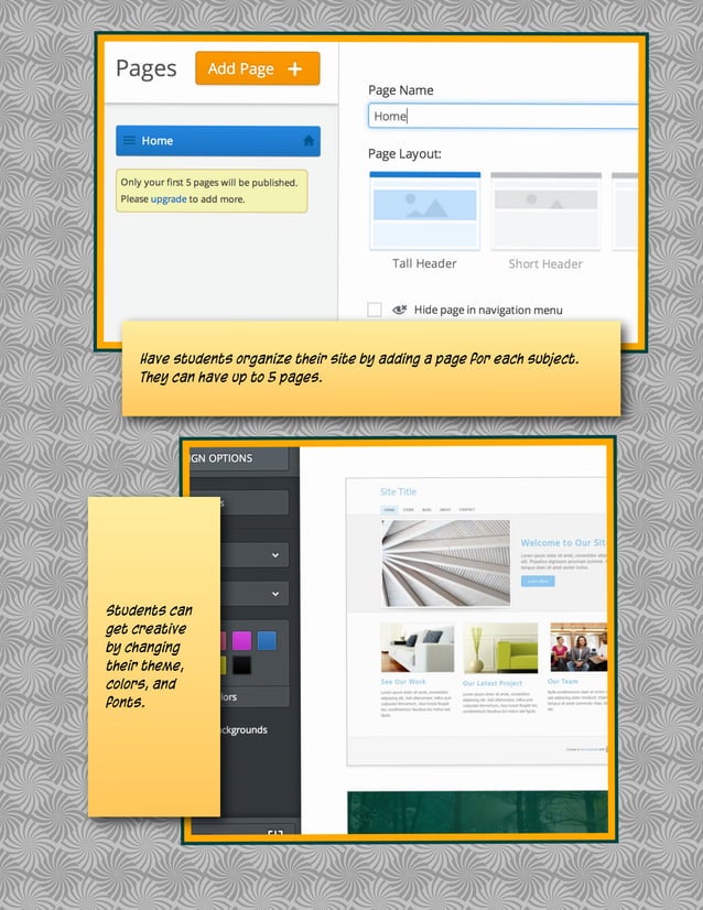 Digital Portfolios Using Weebly | PDF