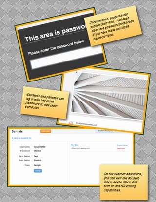 Digital Portfolios Using Weebly | PDF