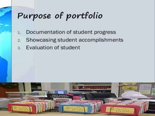 Portfolios in Education | PPTX