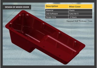 MECHANICAL DESIGN PORTFOLIO | PDF