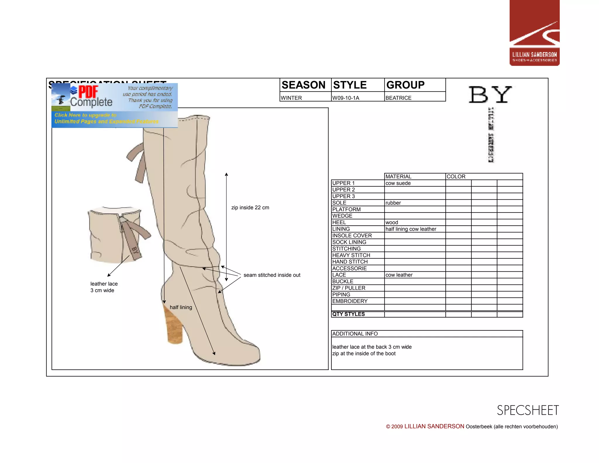 introduction portfolio shoes / accessories | PDF