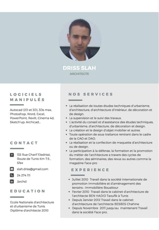 Portfolio Slah Driss | PDF