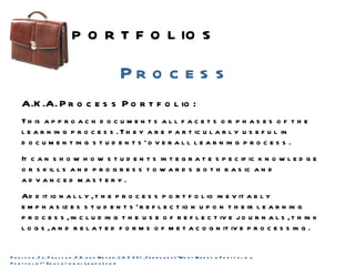 Portfolios PD | PPT