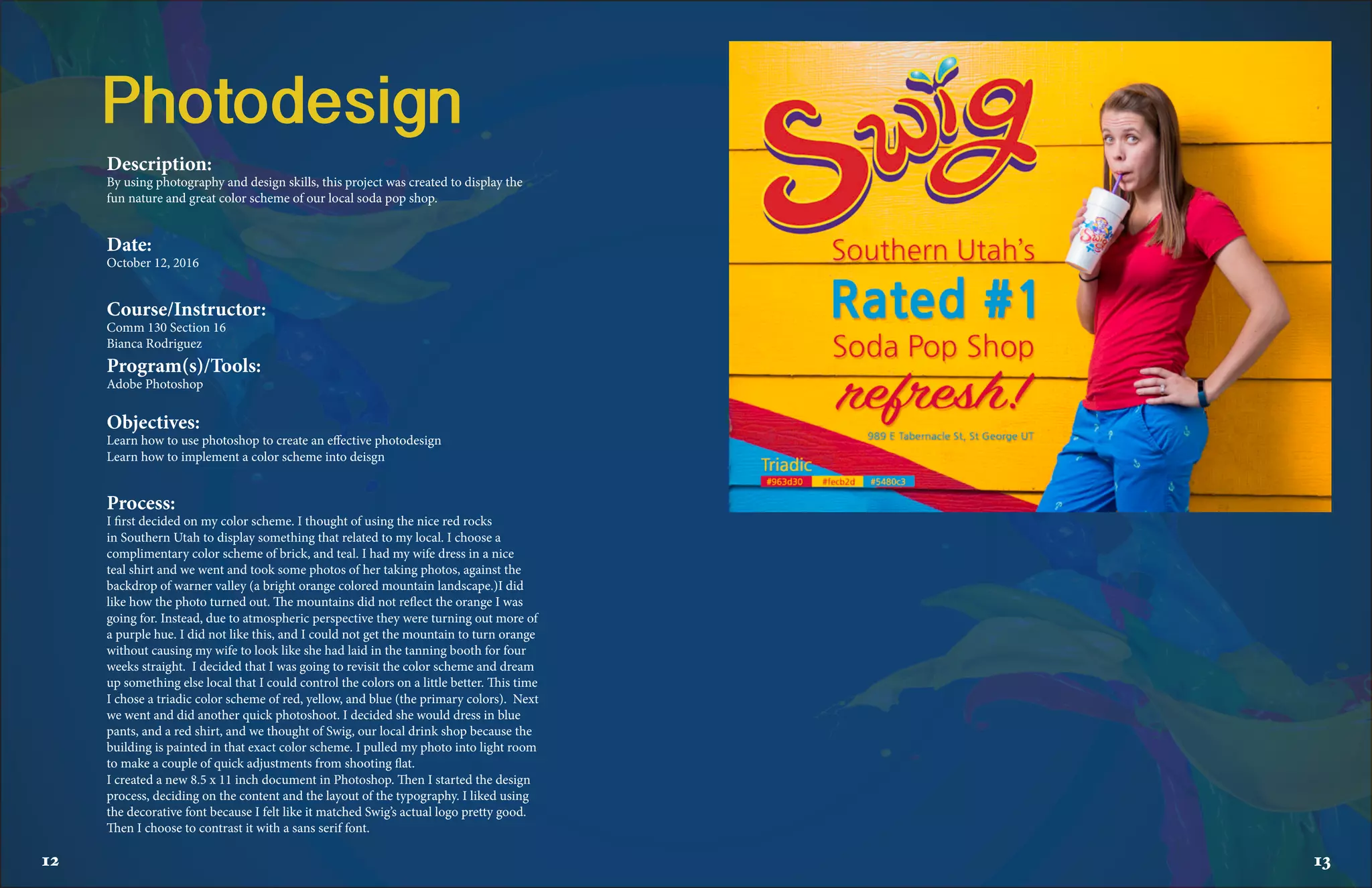 Steven Young Graphic Design Portfolio | PDF | Desktop Publishing ...