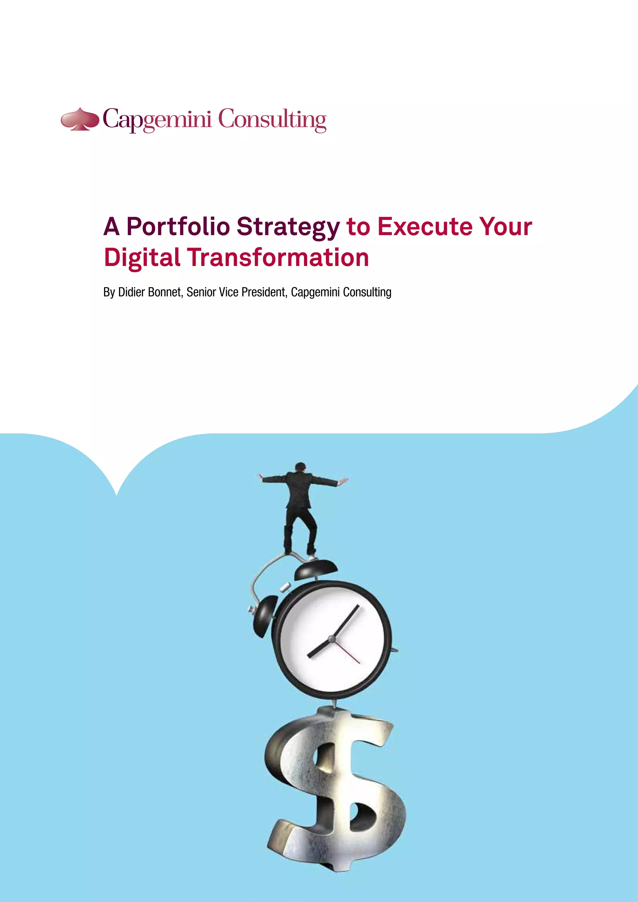 A Portfolio Strategy To Execute Digital Transformation | PDF