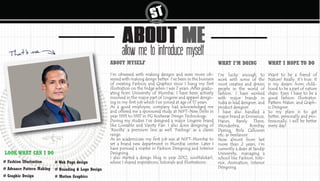 Portfolio sunil G talekar | PPT