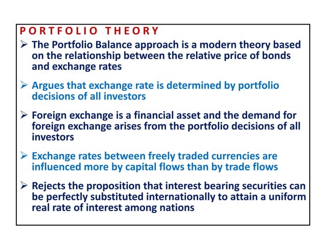 Portfolio theory | PPT
