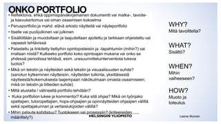 Portfoliotyon tueksi | PDF