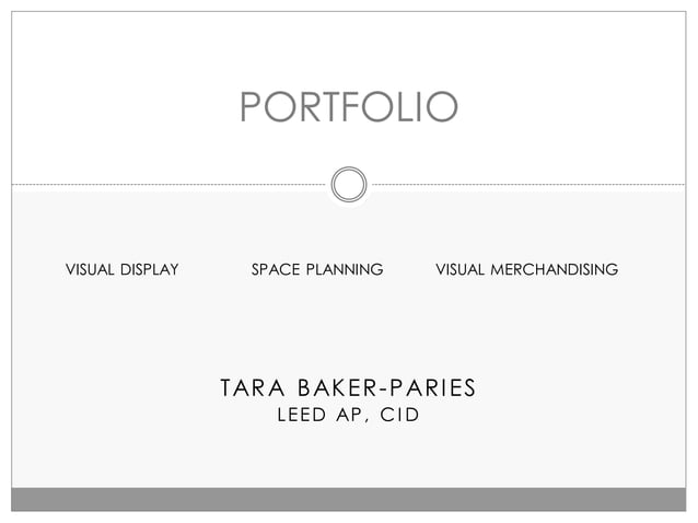 Visual Display Portfolio | PDF
