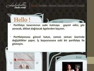 Portfolyo | PPTX