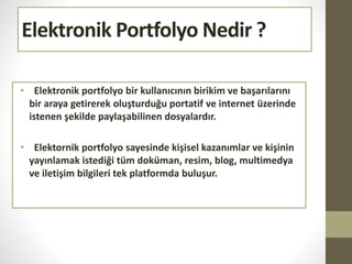 Portfolyo | PPTX