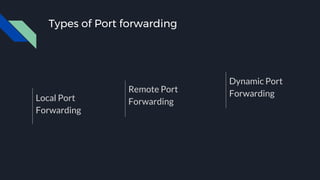 Port forwarding | PPTX