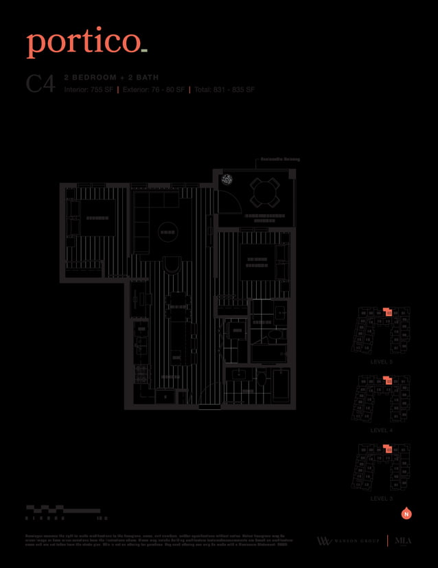 Portico by Wanson Group Floor Plans 2024 | PDF