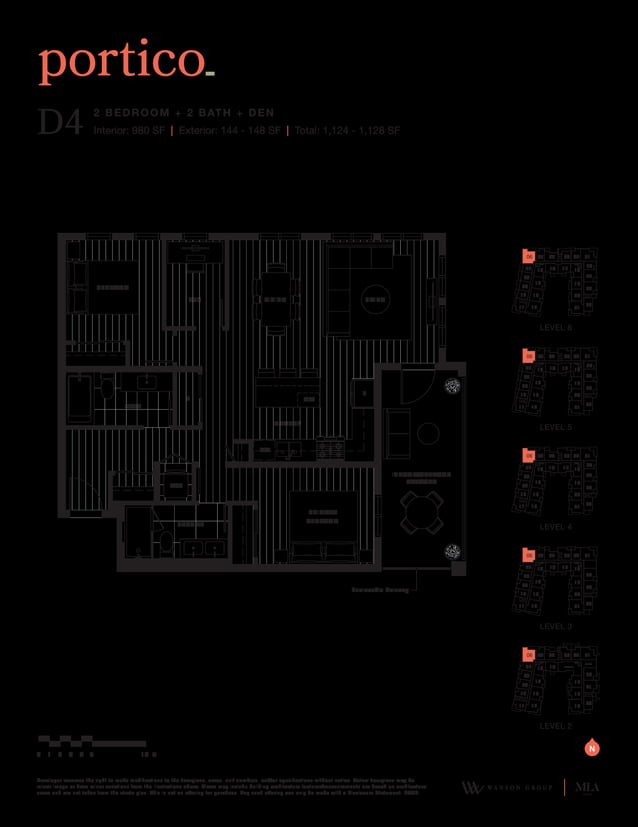 Portico by Wanson Group Floor Plans 2024 | PDF