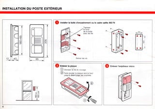 Portier audio Legrand - Mise en service et utilisation NT 65 577/01 | PDF