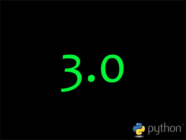 OSCON 2008: Porting to Python 3.0 | PDF