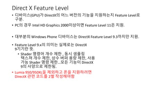 Porting direct x 11 desktop game to uwp app | PPTX