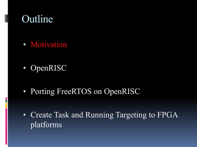 Porting FreeRTOS on OpenRISC | PDF | Operating Systems | Computer Software and Applications