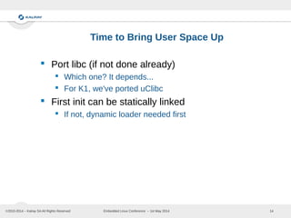 Porting linux to a new architecture | PDF