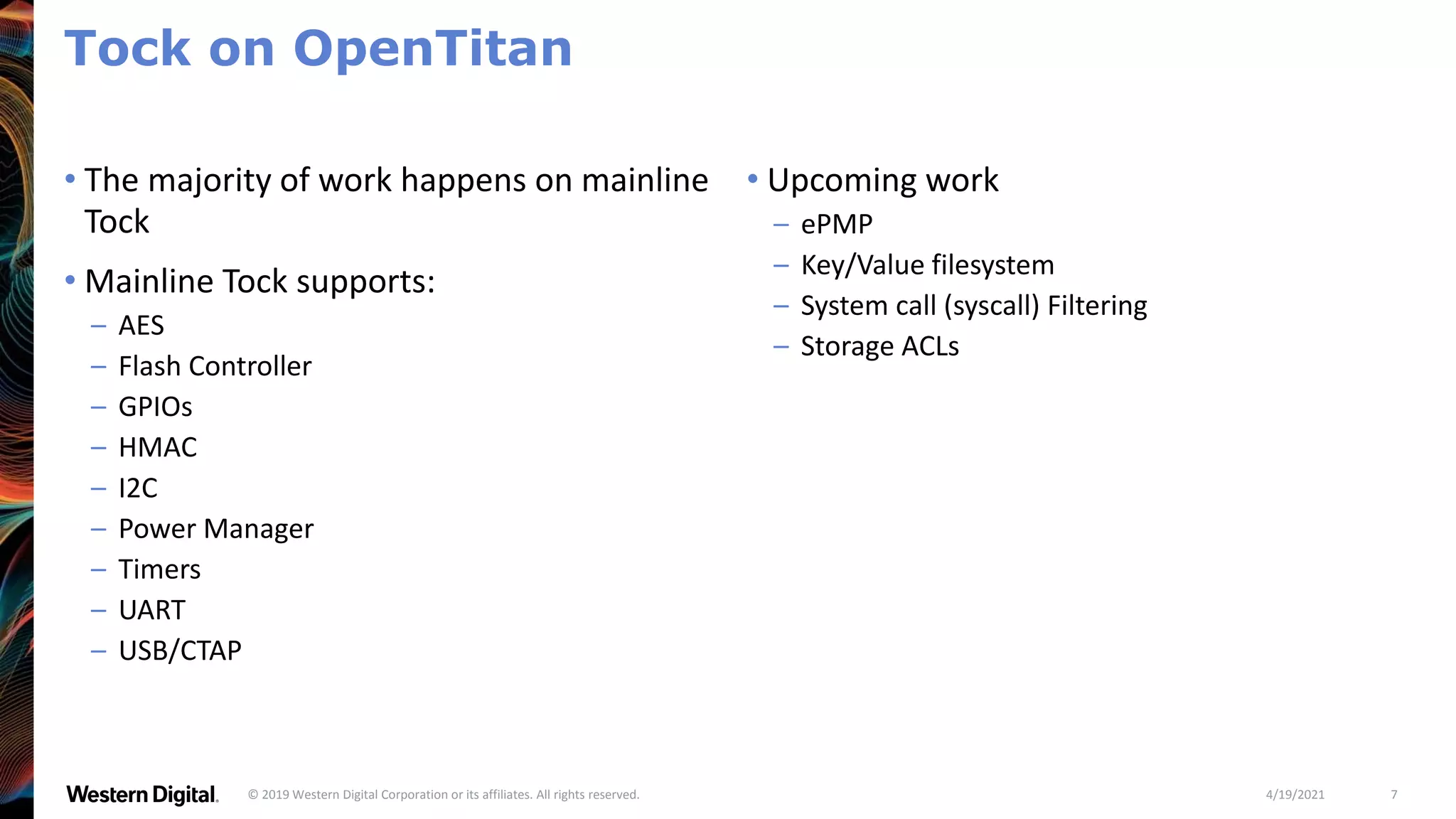Porting tock to open titan | PPTX