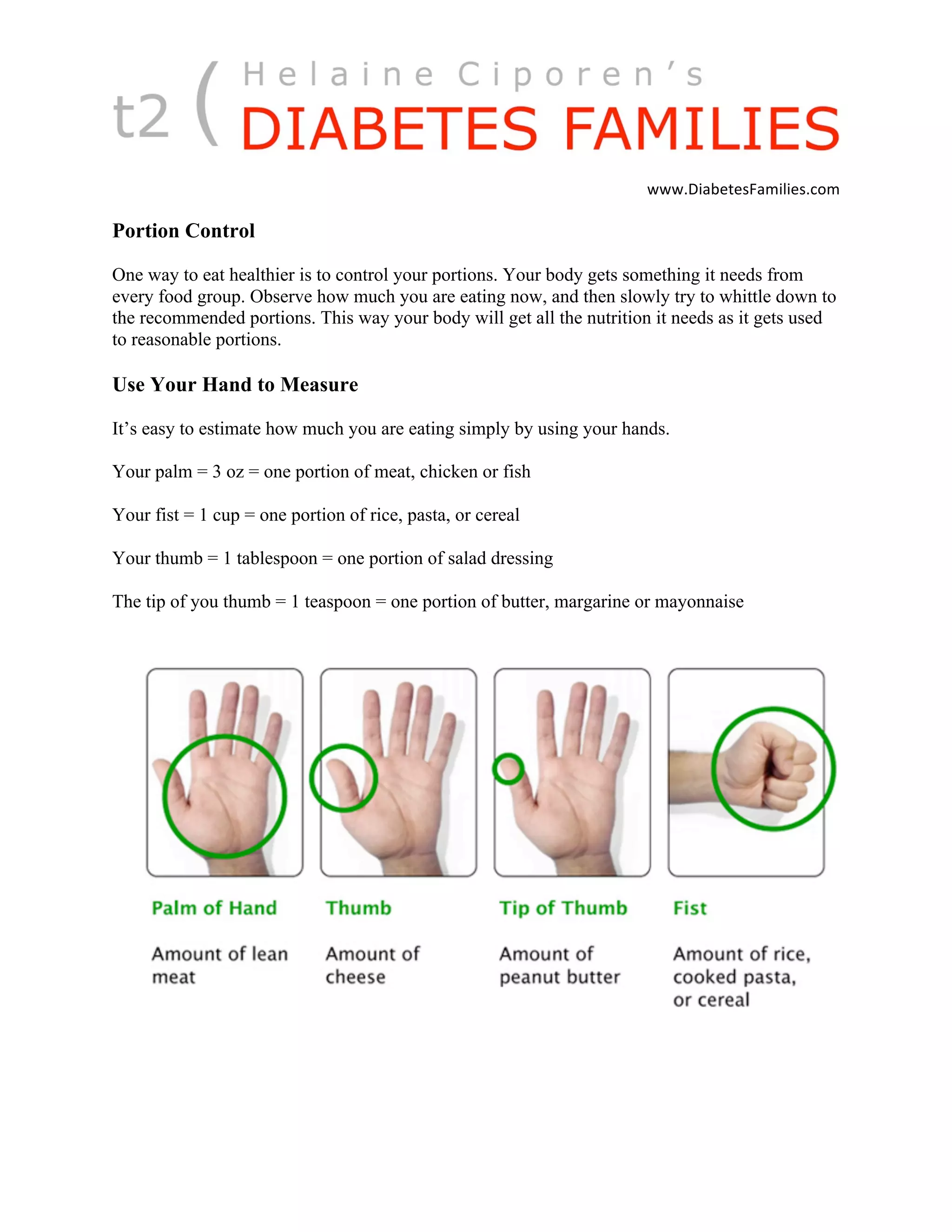 Portion Control | PDF