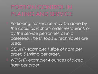 Portion control | PPT