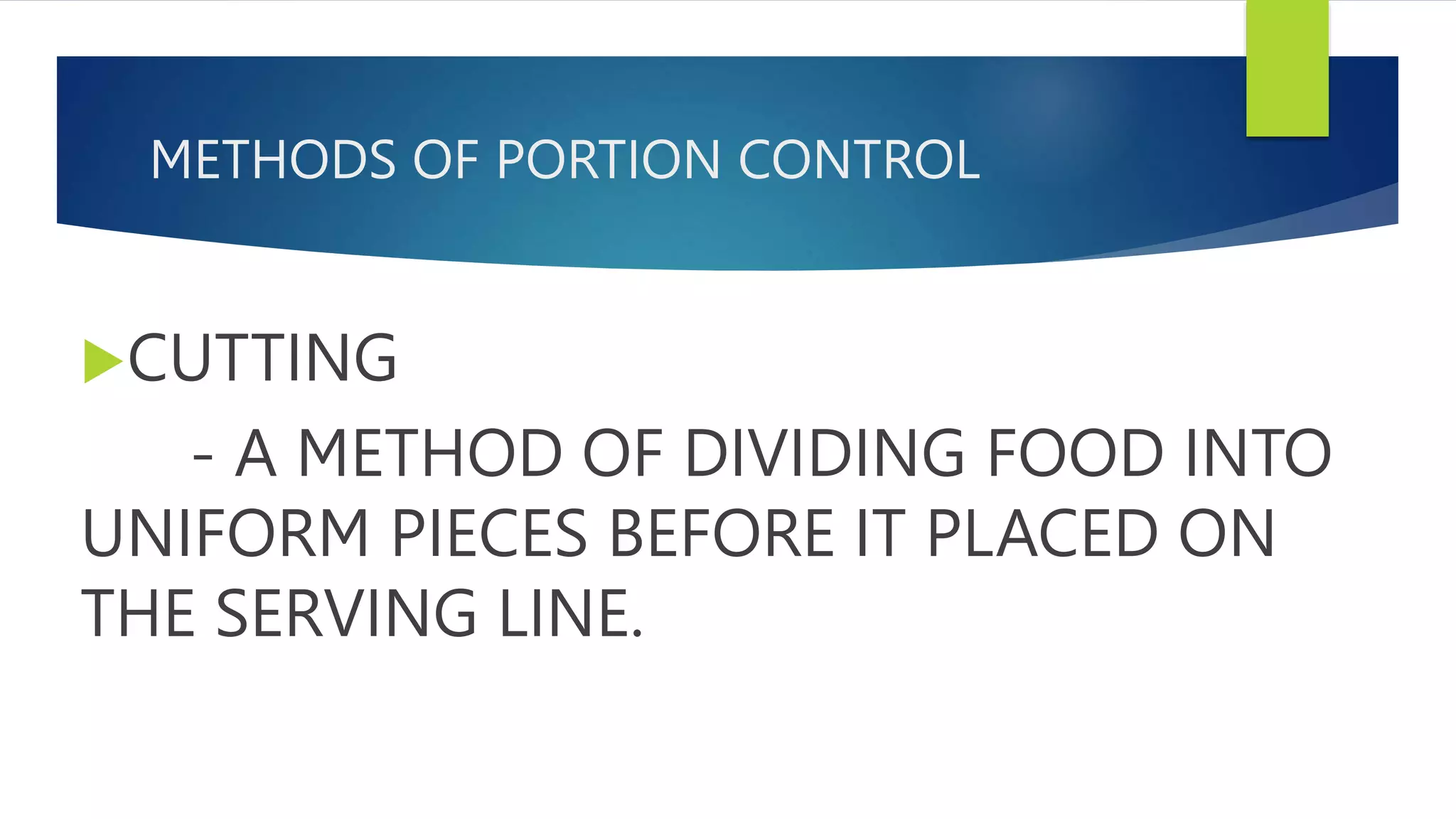 PORTION CONTROL.pptx