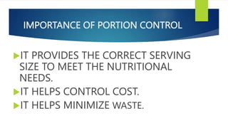 PORTION CONTROL.pptx