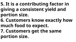 PORTION CONTROL POWERPOINT PRESENTATION 2024 | PPTX