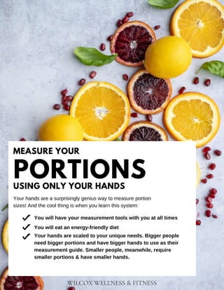 PORTION CONTROL GUIDE | PDF