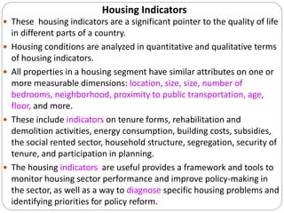 Portion Two Housing Statistics and Housing Market.ppt