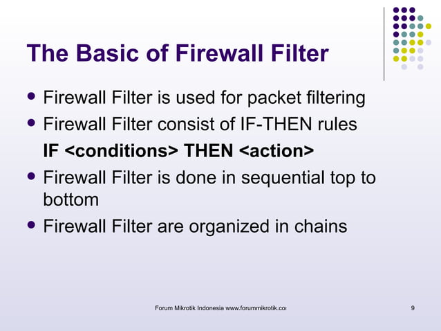 MikroTik Firewall : Securing your Router with Port Knocking | PDF | Computer Networking | Computing