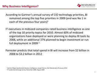 RGP Business Intelligence Overview | PPT