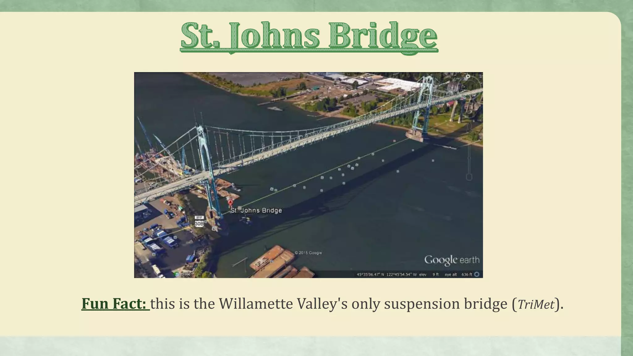 Portland bridges | PPTX