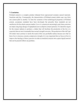 Portland cement in concrete | PDF