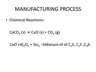 Portland cement-Chemical Process Industries | PPTX | Geology | Science